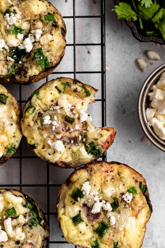 Easy Healthy Breakfast Egg Muffins (High Protein!)